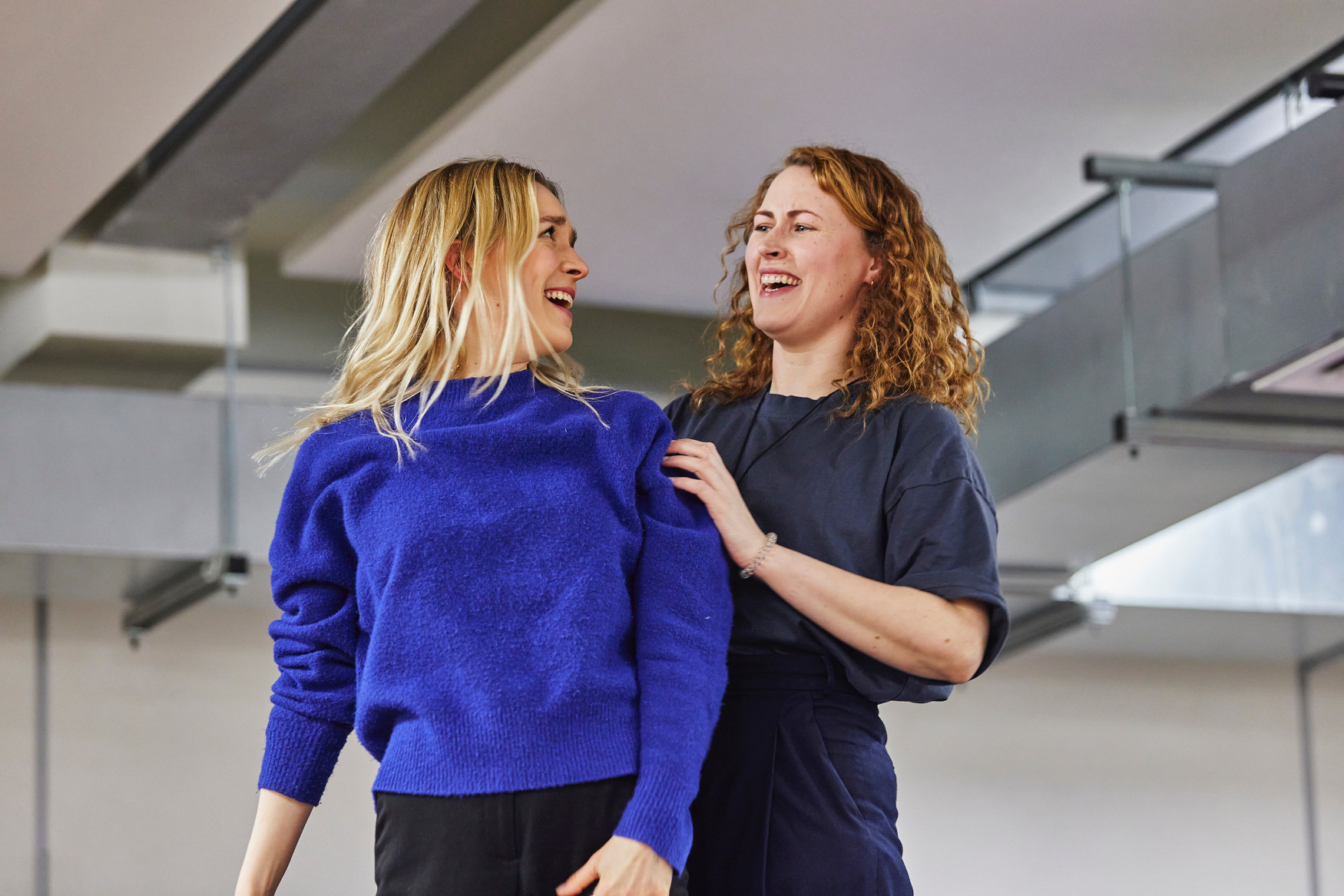 matilda-bailes-and-caroline-moroney-in-rehearsal-for-persuasion-_-photo ...